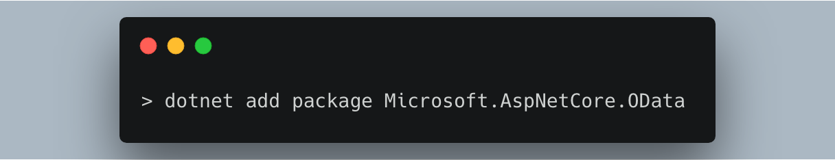 Using Odata In An Aspnet Core Application
