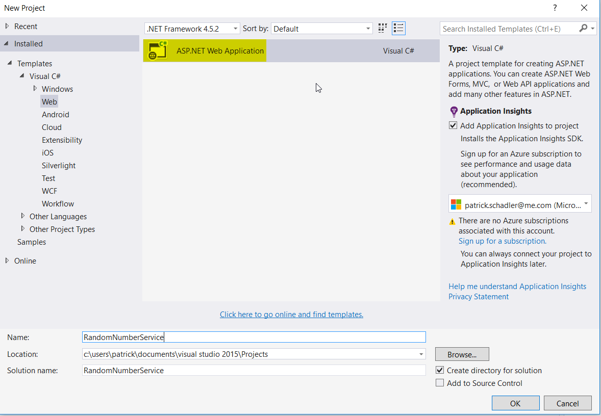 Creating A Web Service With C# and Visual Studio